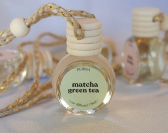 Car Diffuser, Hanging Car Oil Diffuser, Car Air Freshener, Wooden ...