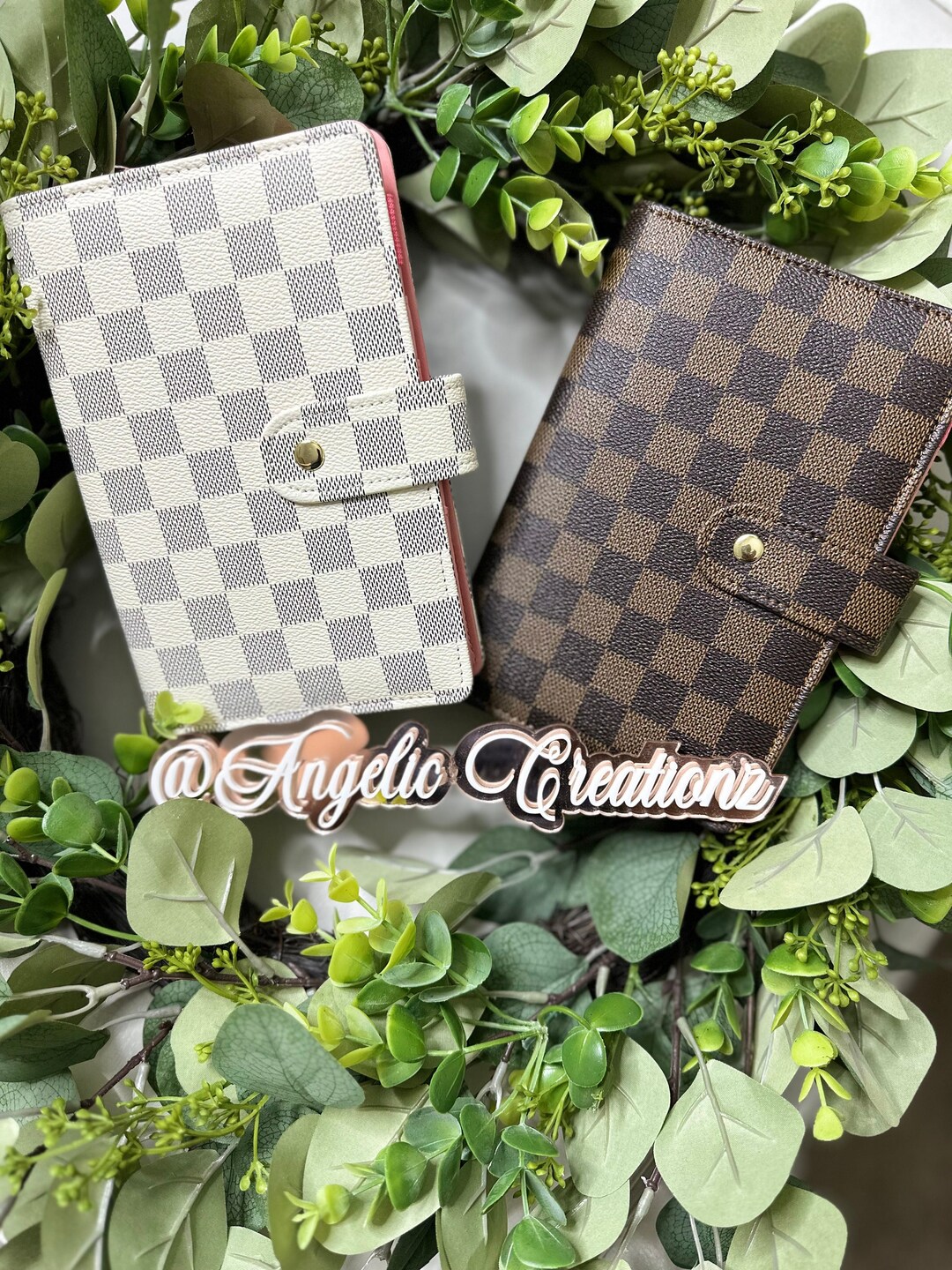 Checkered Budget Book - Etsy