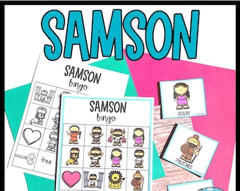 Samson and Delilah, Samson Bible Craft, Sunday School Activities, Kids ...
