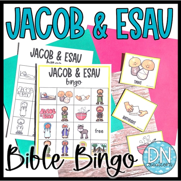 Jacob and Esau Craft - Etsy