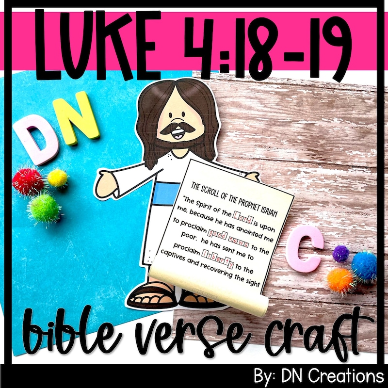Bible Scroll Craft - Etsy UK
