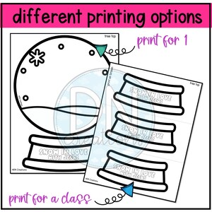 Winter Bible Craft | Snow Globe Craft | Snow in Love With Jesus Craft ...