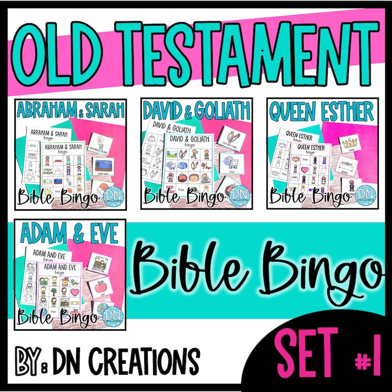 Queen Esther Bible Bingo: Sunday School Game (PDF Download) - Etsy