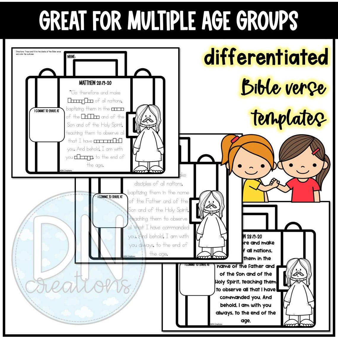 The Great Commission Bible Craft L Great Commission Craft L Go Make ...