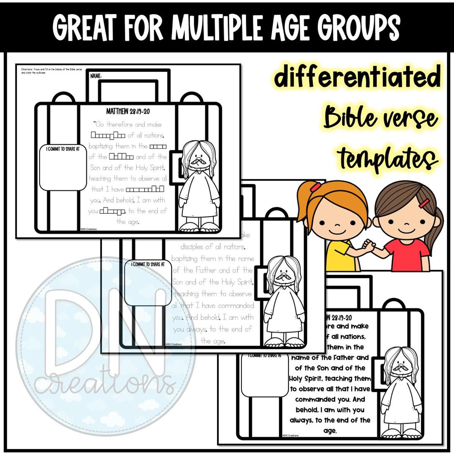 The Great Commission Bible Craft L Great Commission Craft L Go Make ...