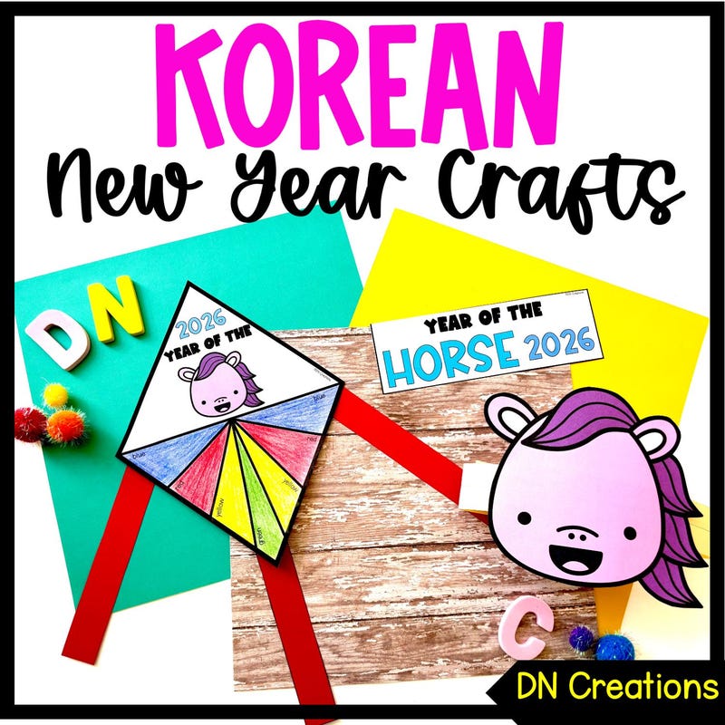 Korean New Year Craft - Etsy