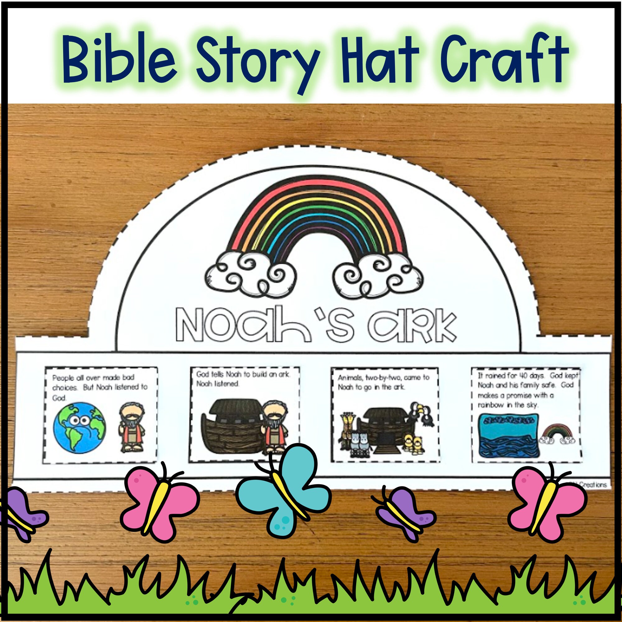 Noah Bible Activity L Noah's Ark Bible Study Lessons and Activities for ...