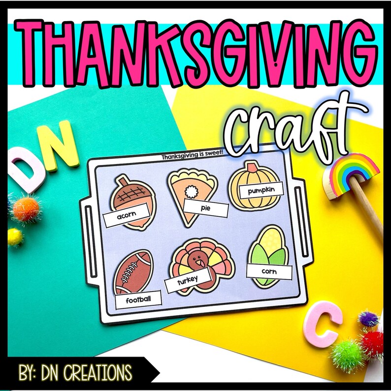 Thanksgiving Cookies Craft | Thanksgiving Paper Craft | Simple ...
