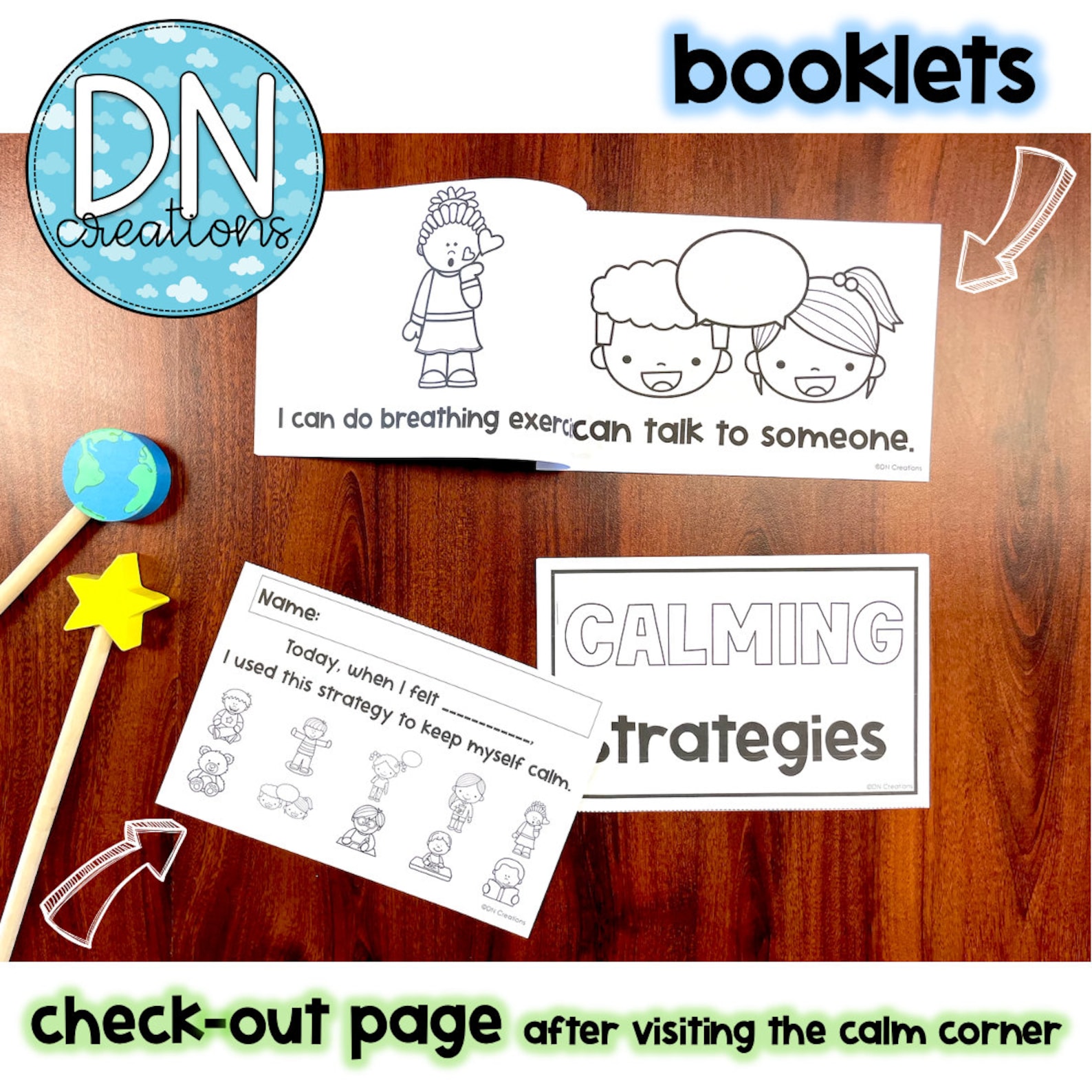 Classroom Calm Corner Kit: SEL Calming Strategies (PDF Download) - Etsy