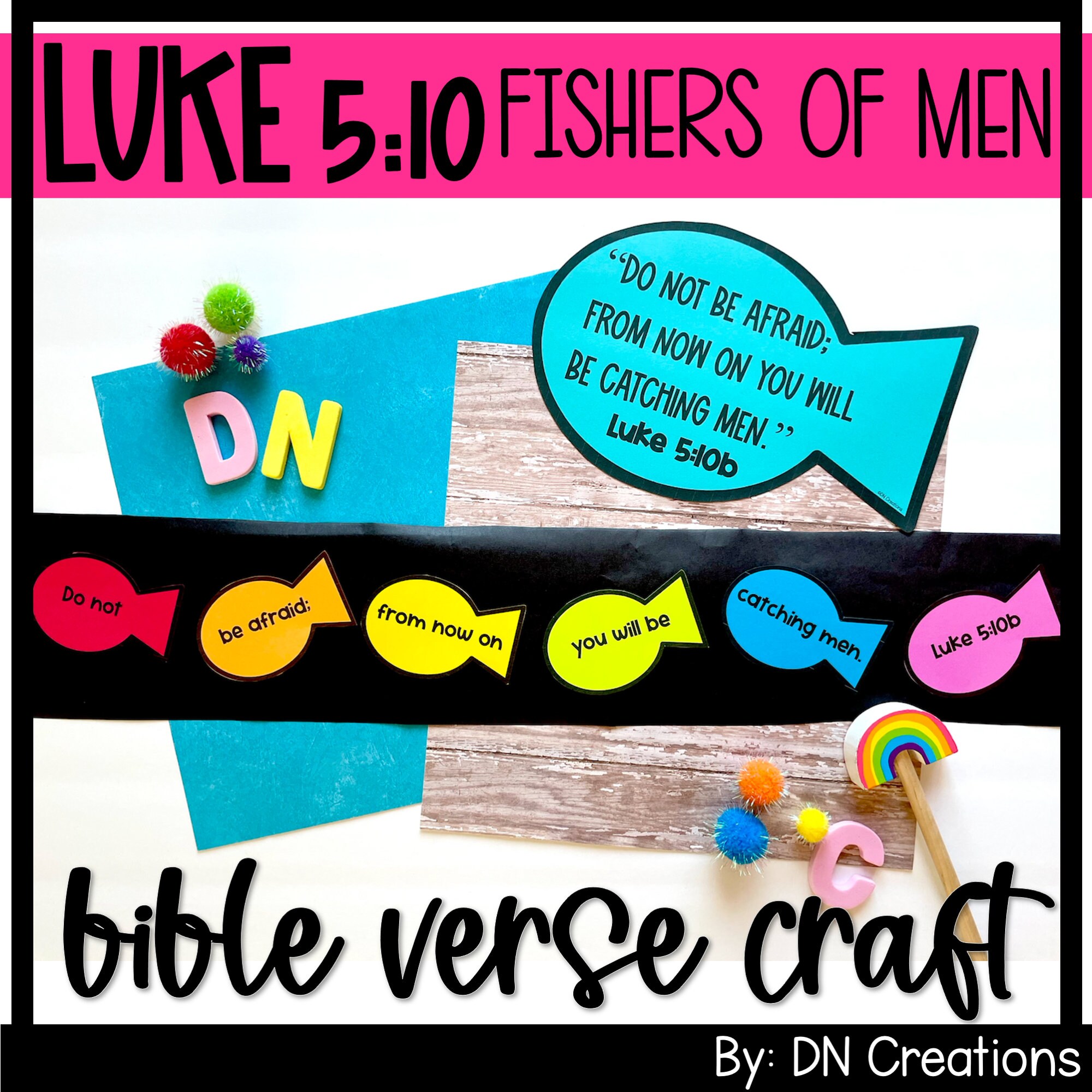 Bible Craft Set 3 New Testament Bible Crafts for Sunday School Easy ...