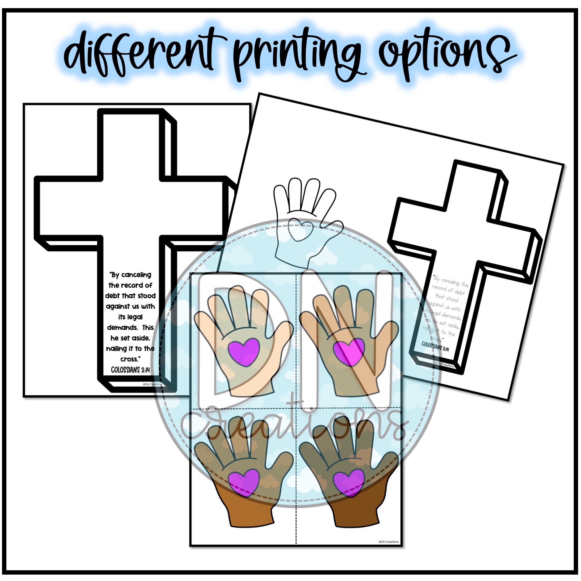 Bible Craft Set 3 New Testament Bible Crafts for Sunday School Easy ...