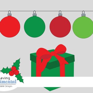 Christmas Digital Papers and Christmas Clipart, Instant Download ...
