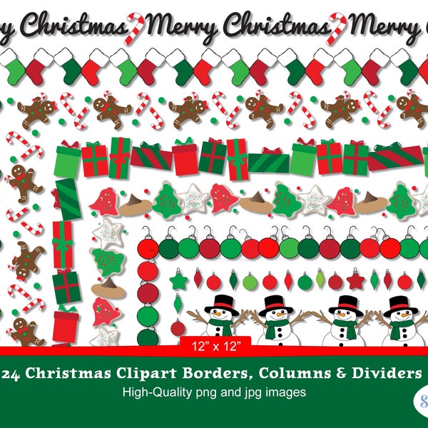 Christmas Clipart - Etsy