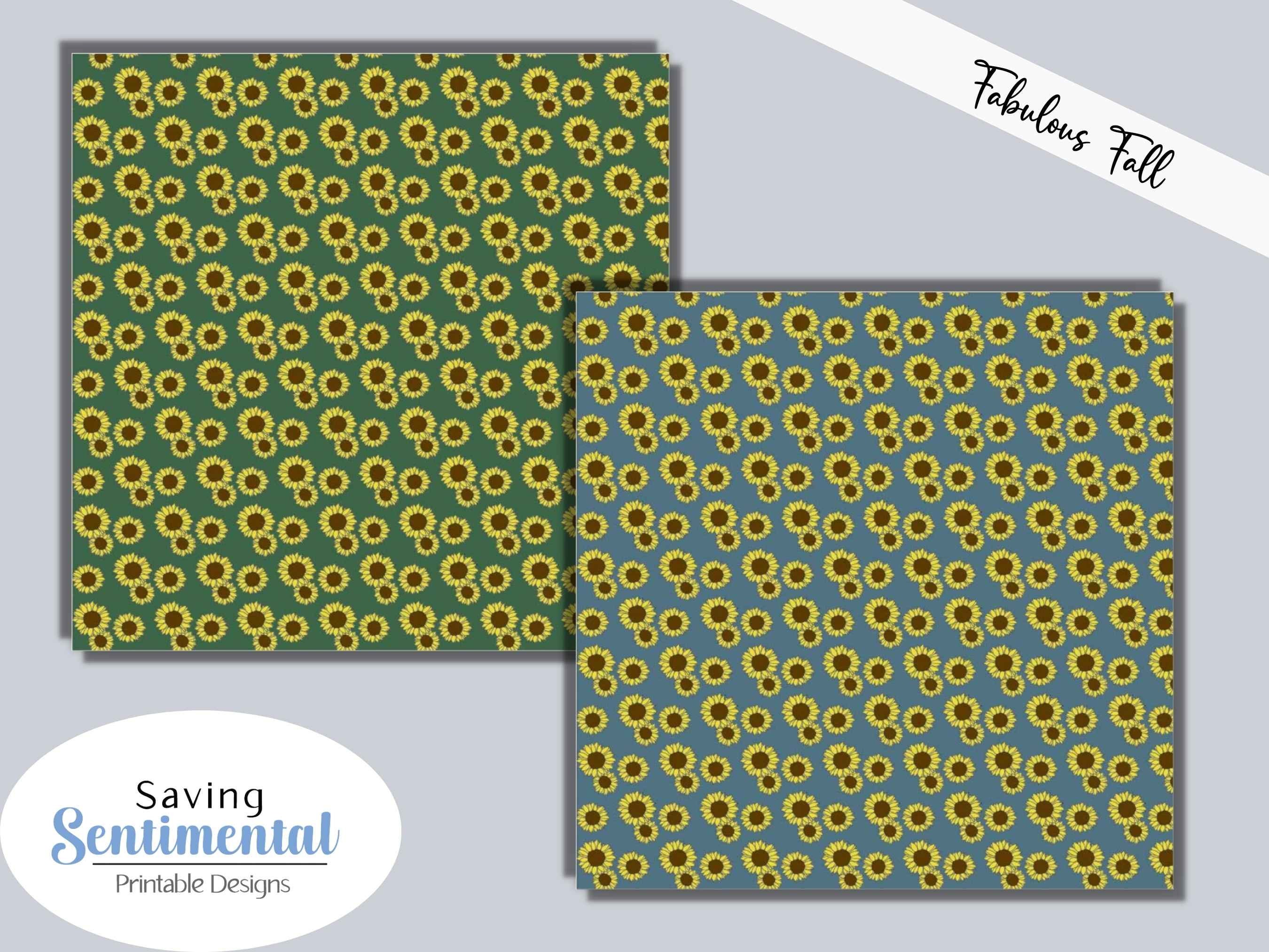 Fall Digital Paper, Autumn Digital Paper, Fall Background, Fall ...