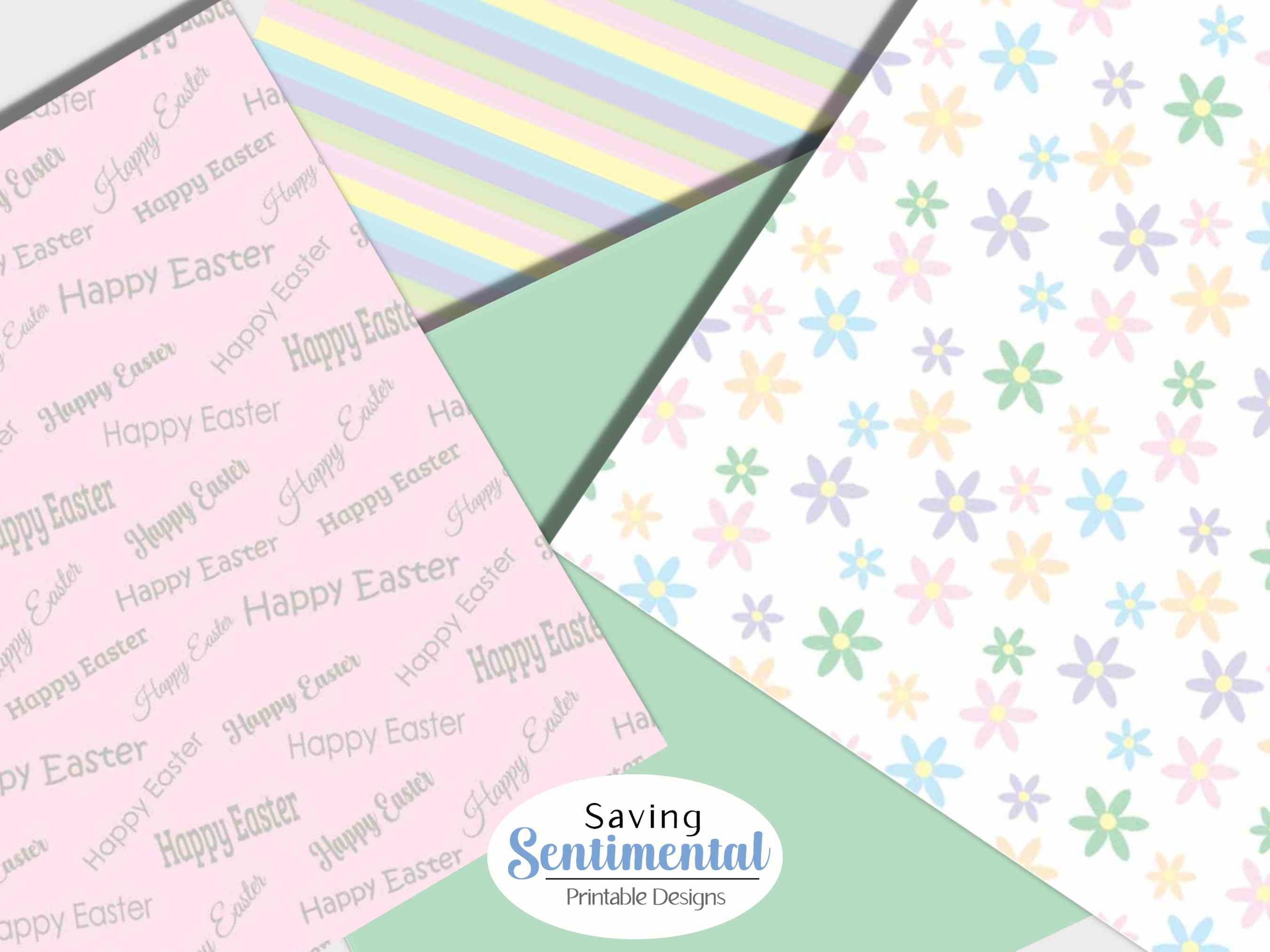Easter Clipart, Spring Clipart and Easter Digital Papers With Easter ...