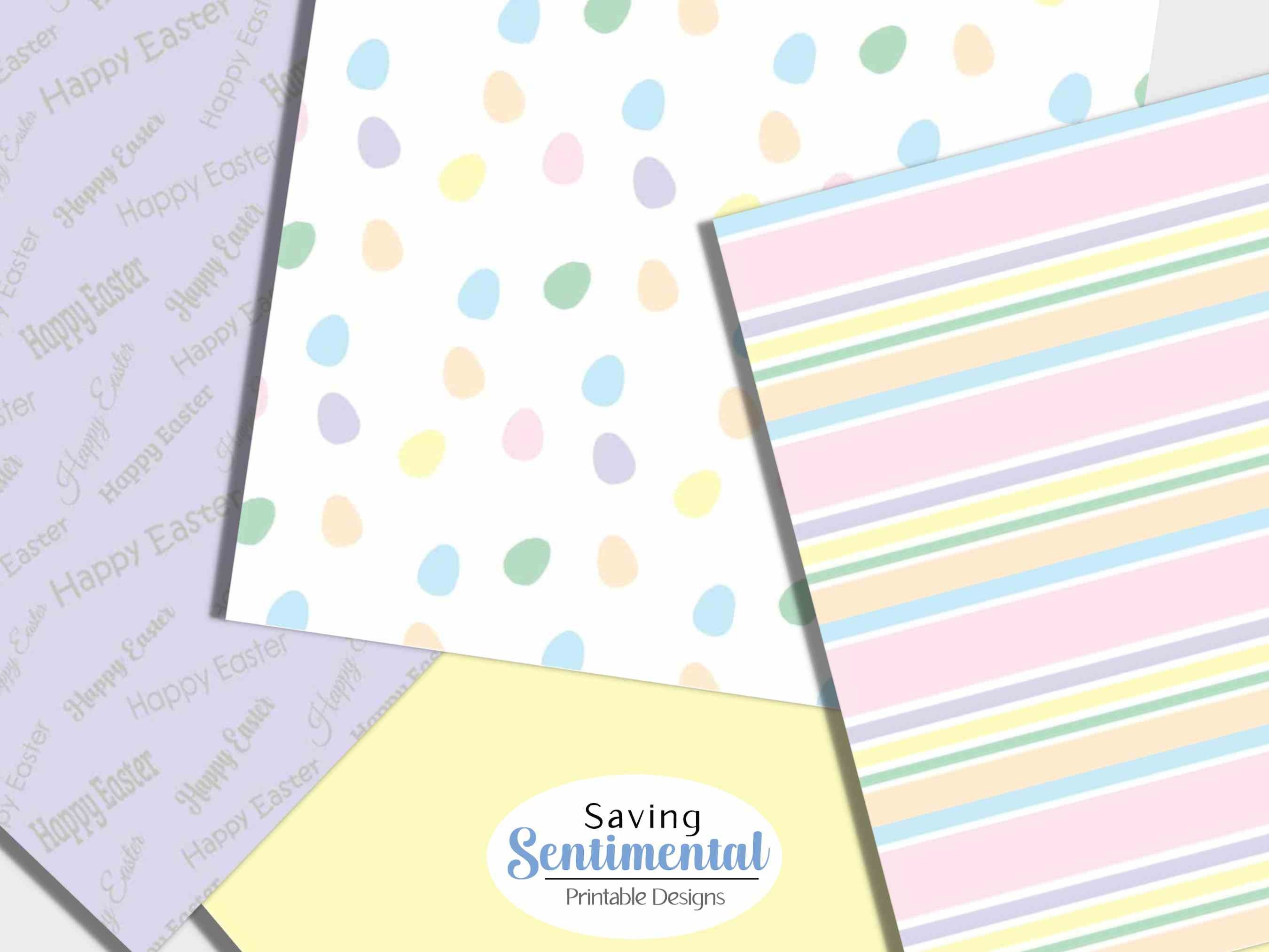 Easter Clipart, Spring Clipart and Easter Digital Papers With Easter ...