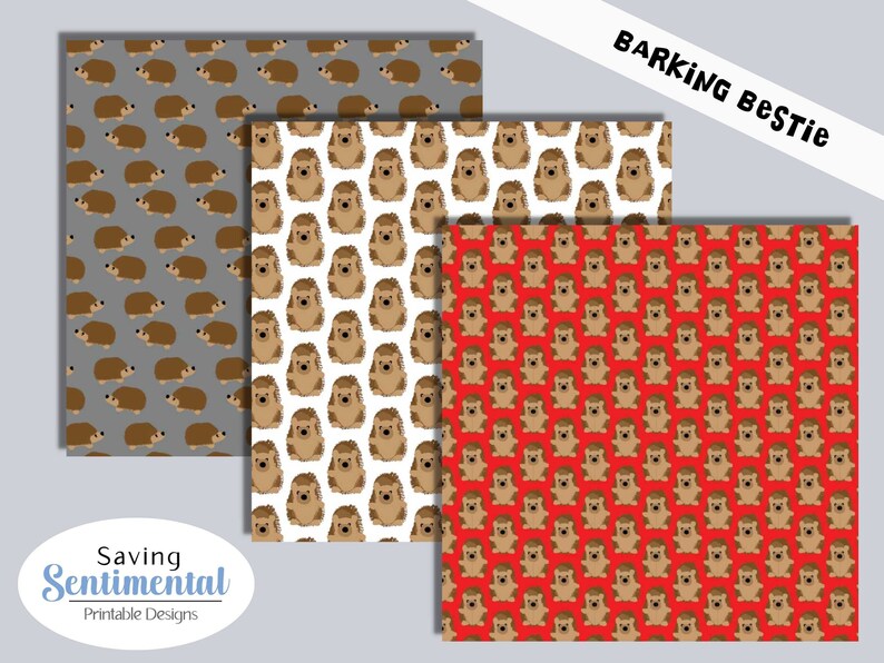 Dog Digital Paper, Puppy Digital Papers and Dog Clipart With Plaid ...
