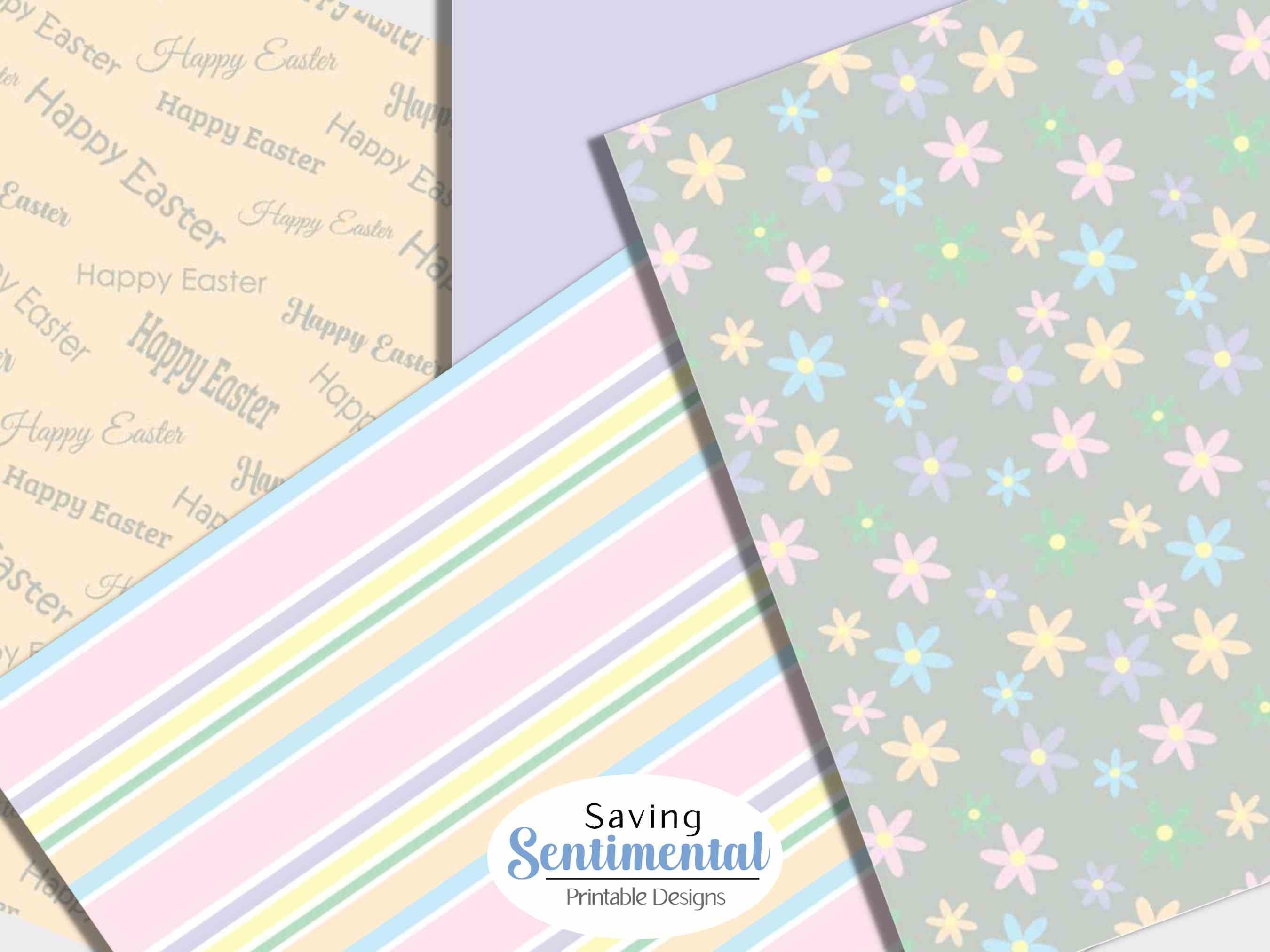 Easter Clipart, Spring Clipart and Easter Digital Papers With Easter ...