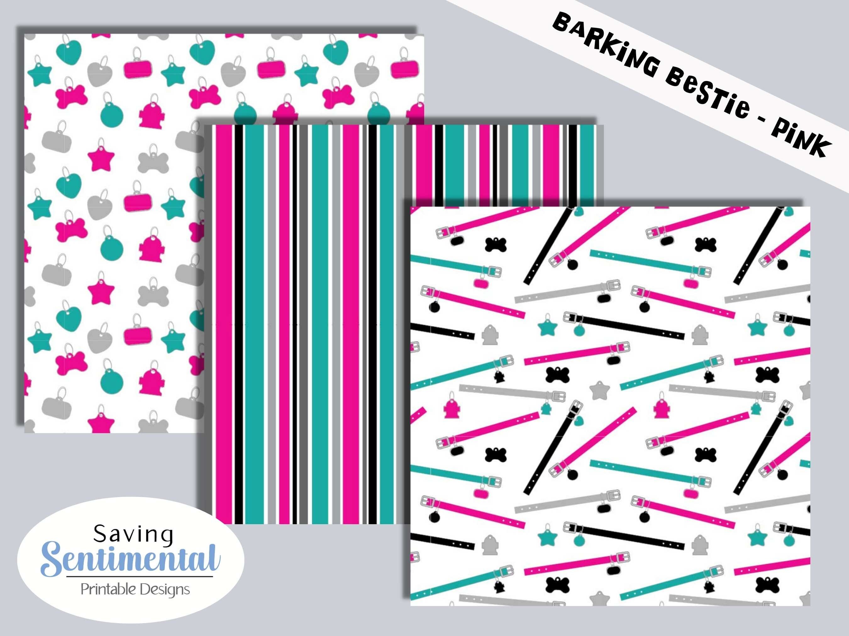 Dog Papers Dog Clipart Puppy Clipart and Plaid Digital Paper - Etsy