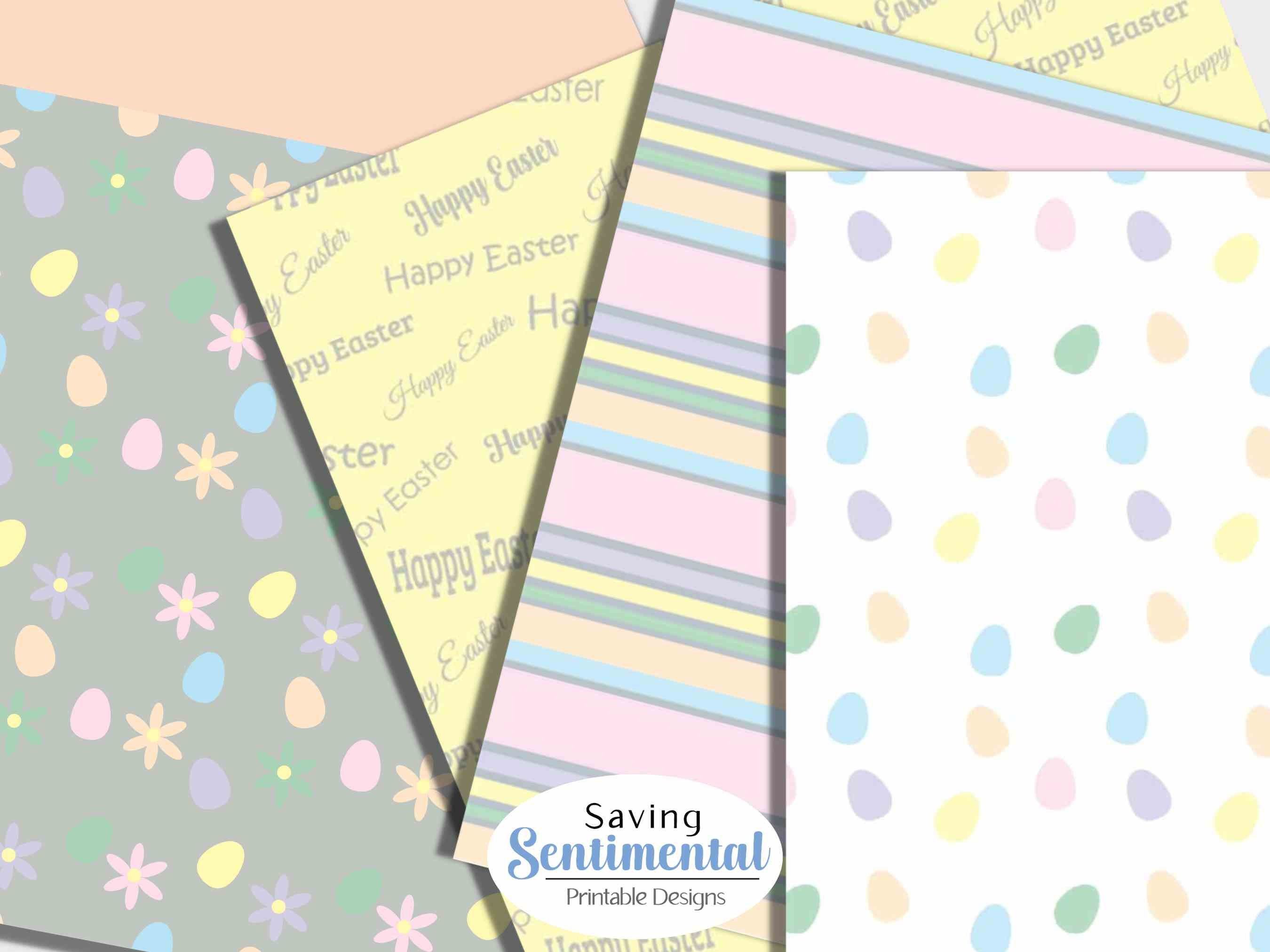 Easter Clipart, Spring Clipart and Easter Digital Papers With Easter ...