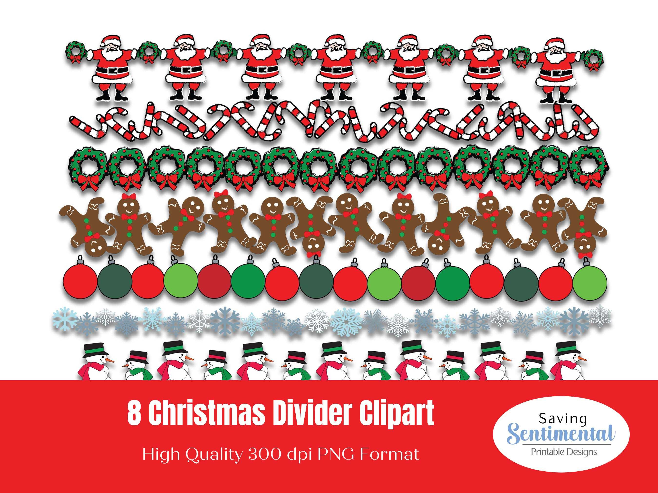 Christmas Border Clipart With Winter Clipart, Christmas Clipart and ...
