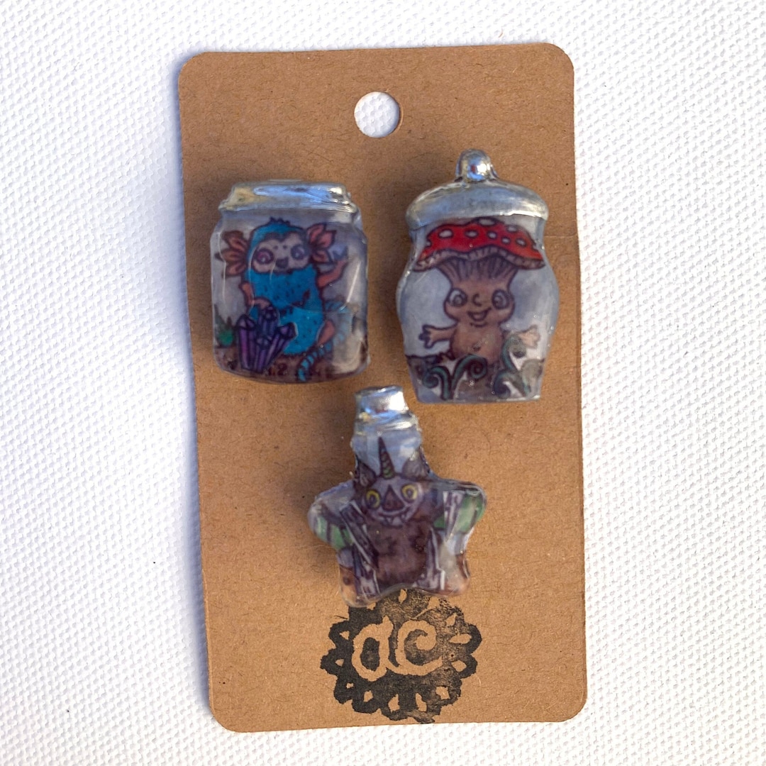 Awfully Special Specimen Label Pins Set - Etsy