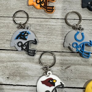 Football Sports Keychains - Etsy