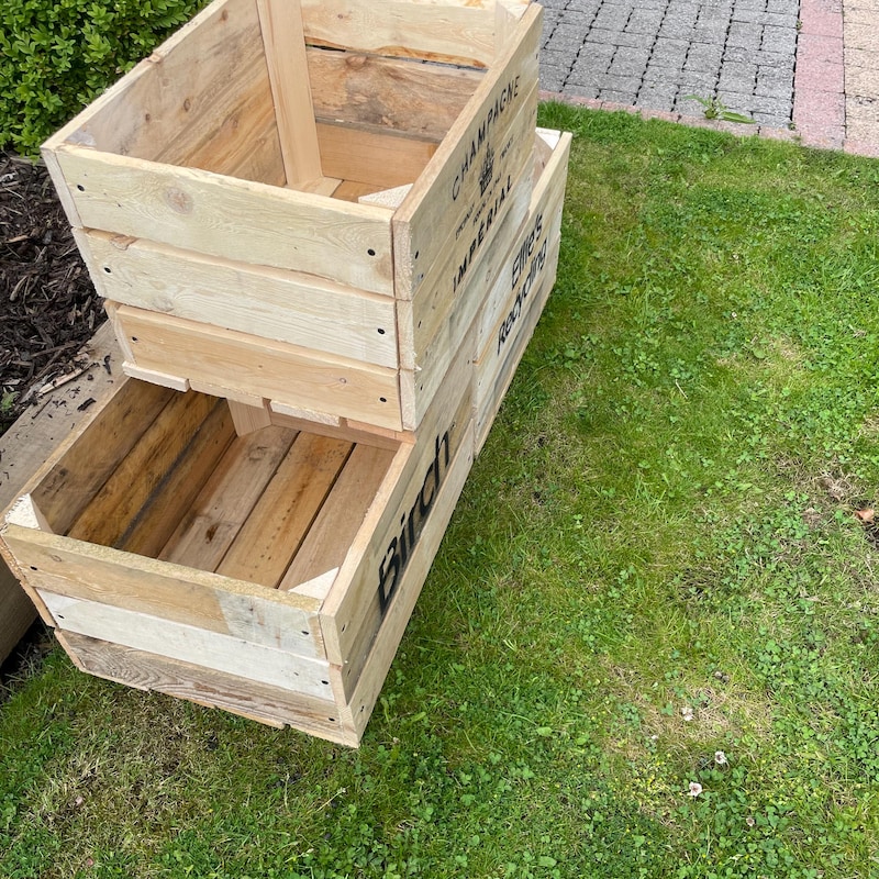 Apple Crate - Etsy