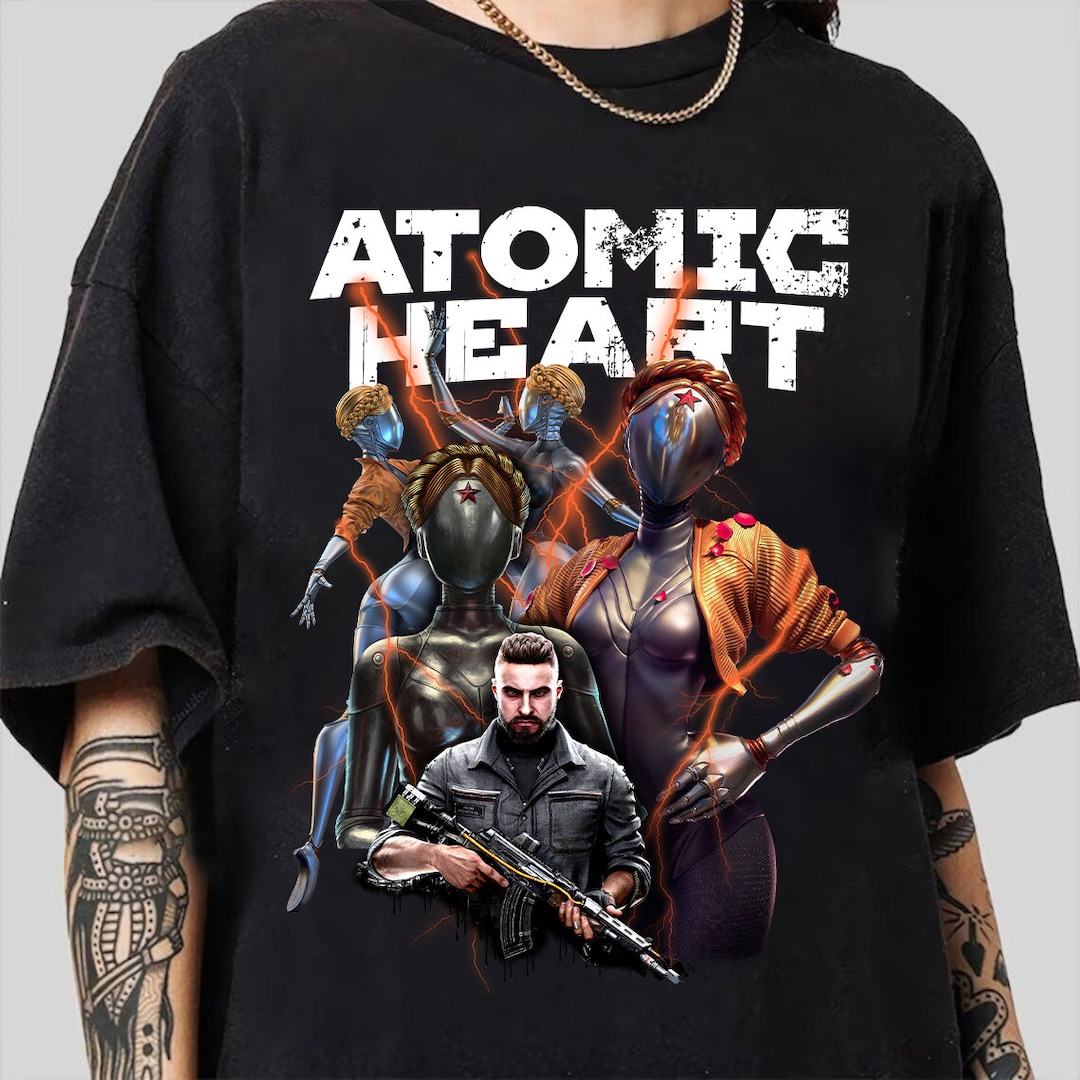 Limited Atomic Heart Twin Robot Atomic Heart Shirt Destiny - Etsy