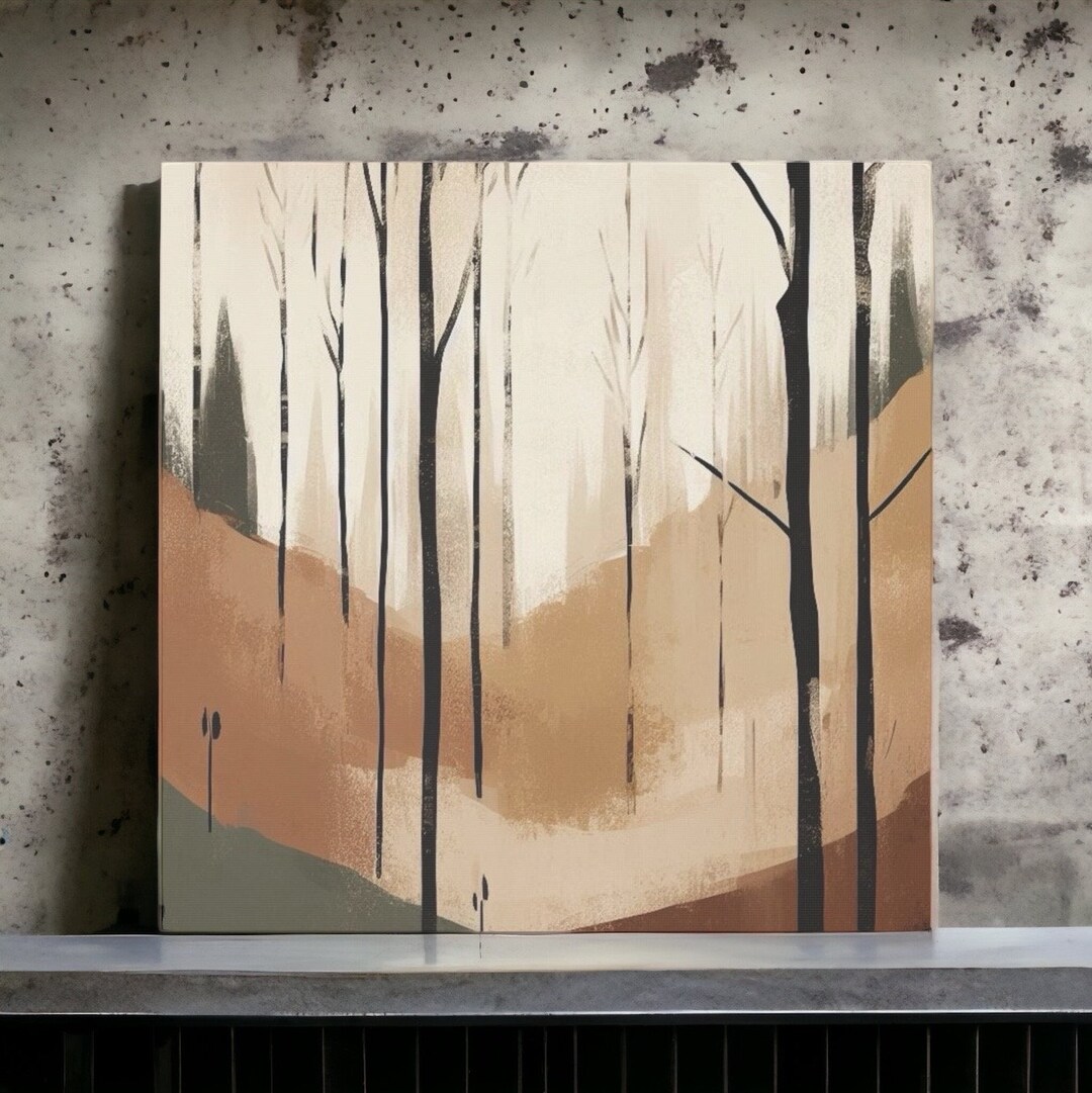 Abstract Forest Nature Forest Abstract Art Art Painting Art Abstract ...