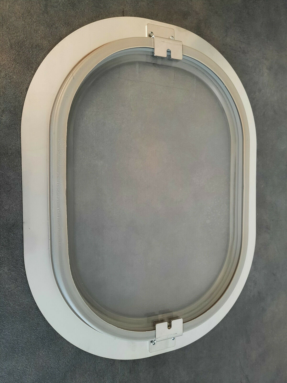 Original Airbus A340 Window in Stainless Steel Frame Oval - Etsy UK