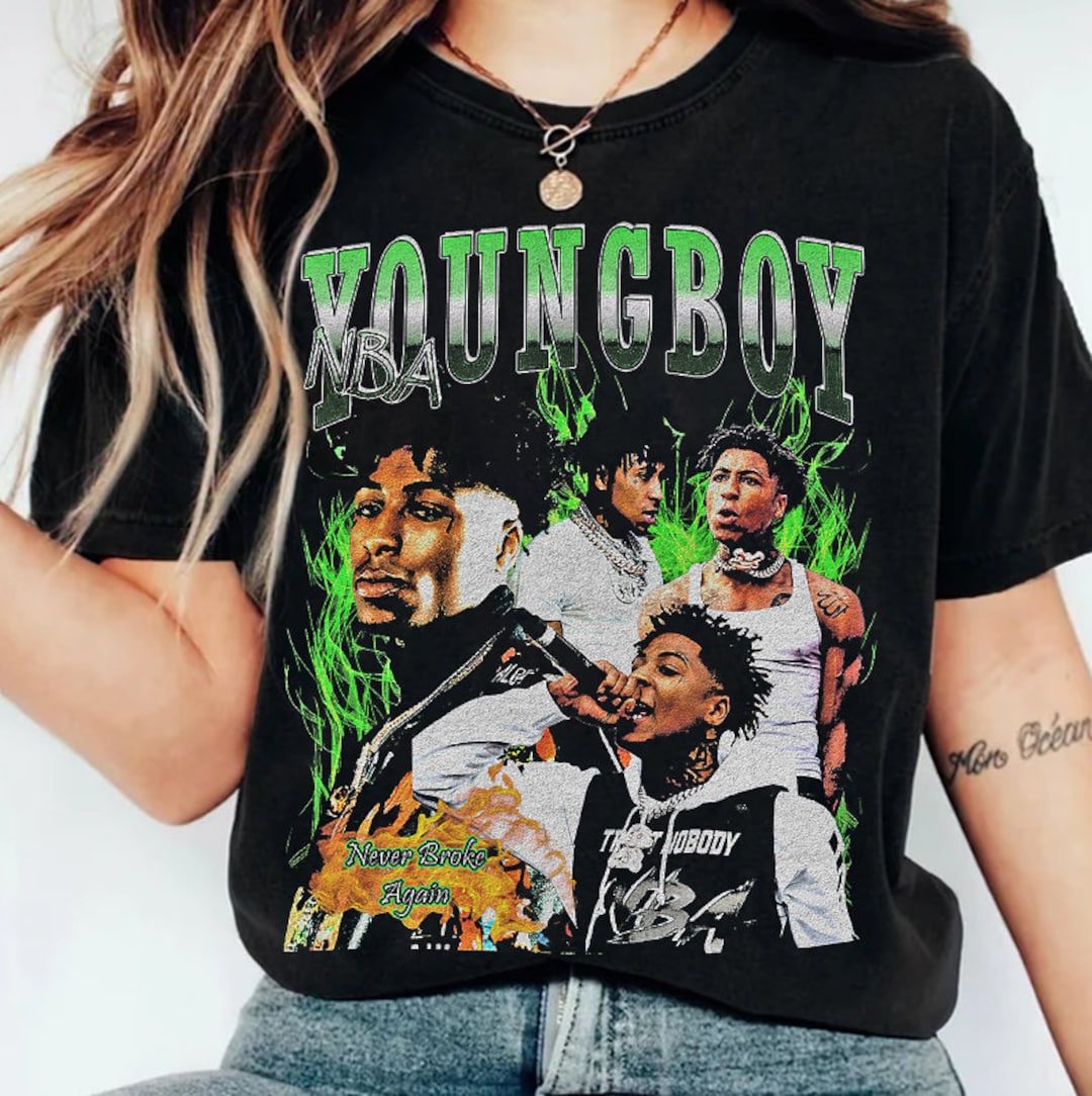 Youngboy Nba T Shirt, Young Boy Never Broke Again T Shirt, Graphic ...