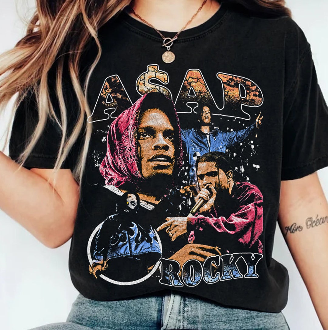 ASAP Rocky 90s Retro Rap Tee Bootleg Rap Tee Vintage 90s Rap Tee - Etsy