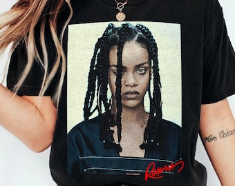Rihanna 90s Retro Rap Tee Bootleg Rap Tee Vintage 90s Rap Tee Graphic ...