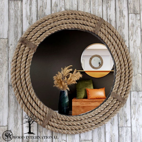 Rope Mirror - Etsy