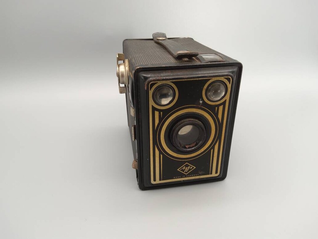 Agfa Box Camera With Gold Trim, Made in Germany - Etsy