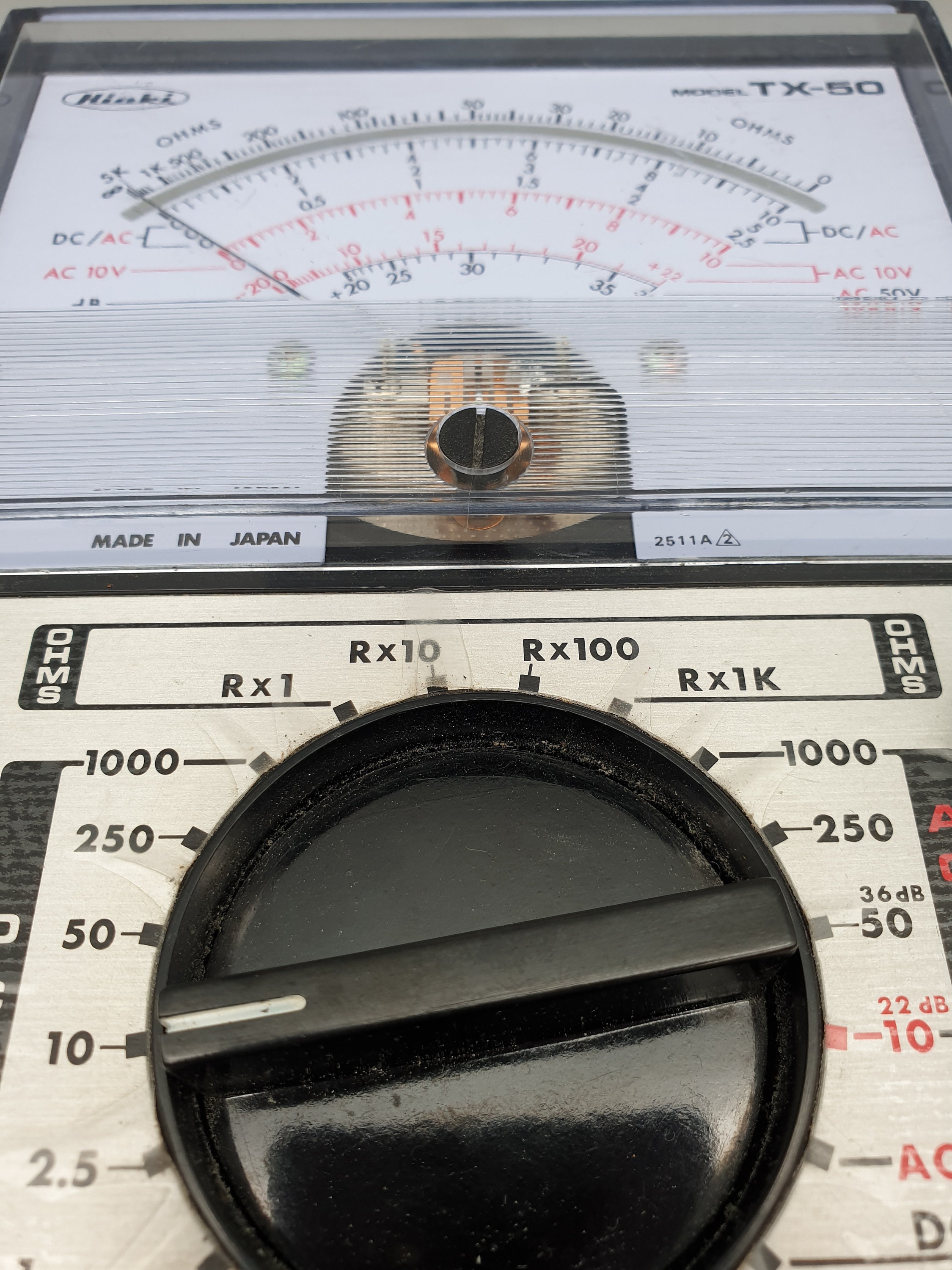 Hioki Multimeter Model TX 50. Vintage. WORLDWIDE SHIPPING. - Etsy