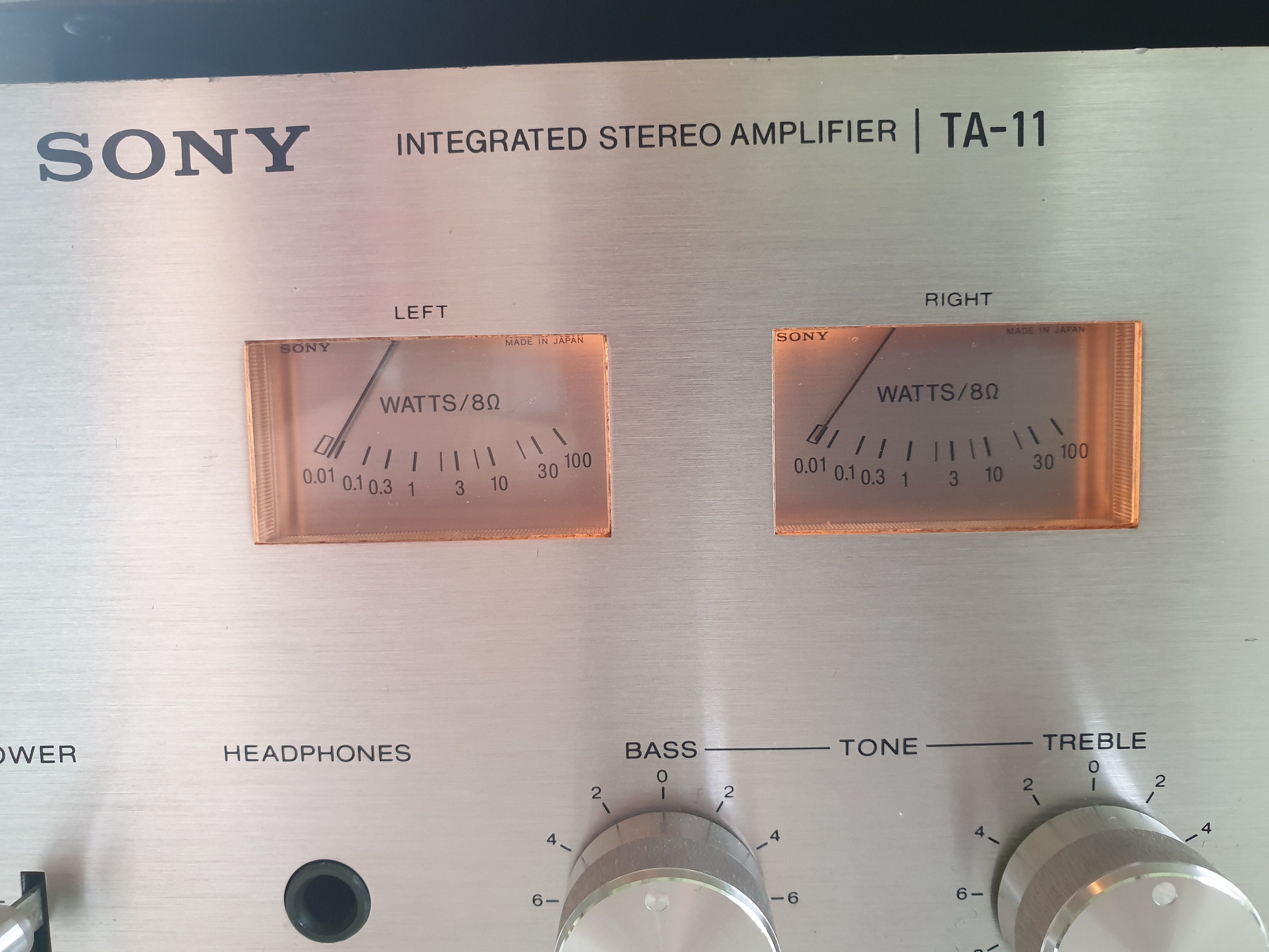Sony TA 11 Integrated Stereo Amplifier. Very Good. Free WORLDWIDE ...