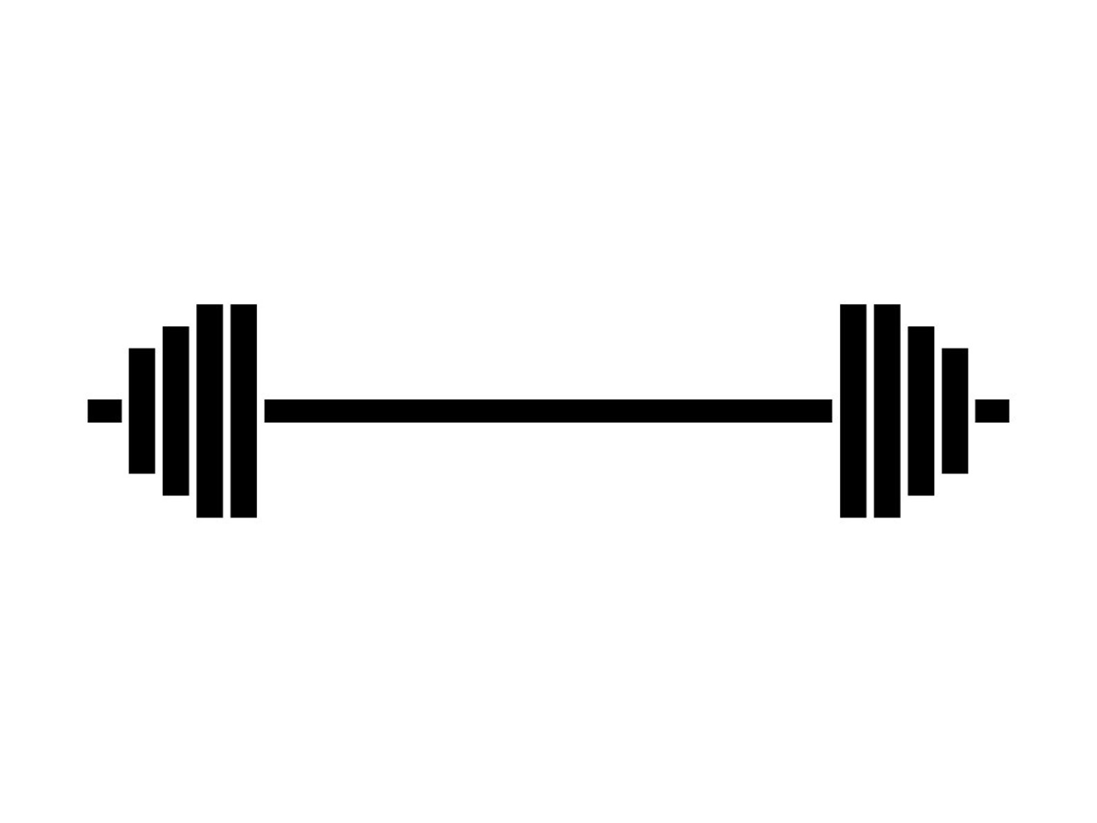 Barbell SVG, Weights SVG, Bodybuilding Svg, Barbell Clipart, Barbell ...