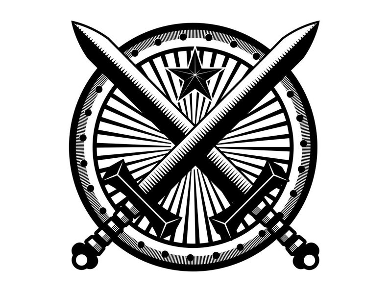 Sword and Shield 2 SVG Armor Svg Knight Svg Shield Svg - Etsy