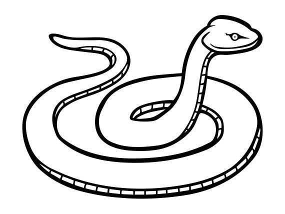 Snake Outline SVG Snake SVG Serpent Svg Snake Clipart - Etsy