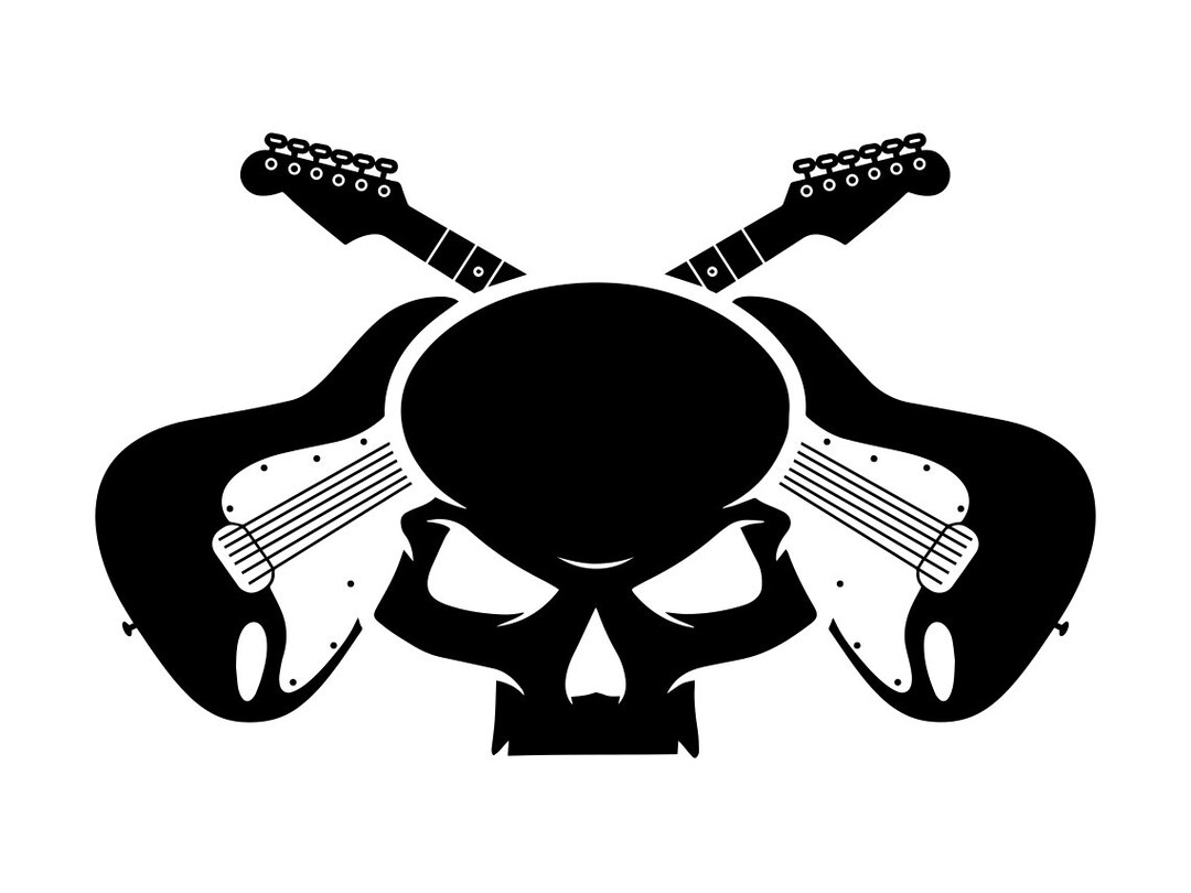 Guitar Logo 3 SVG, Guitar SVG, Guitar Clipart, Guitar Files for Cricut ...