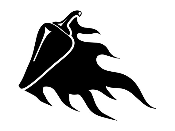 Chili Pepper SVG Hot Pepper Svg Spicy Svg Hot Pepper - Etsy