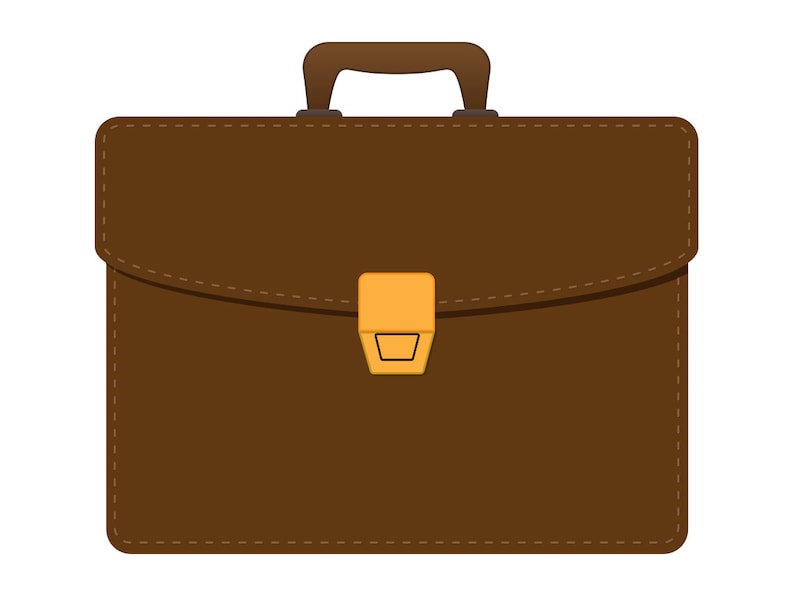 Briefcase 3 Svg, Briefcase Svg, Briefcase Clipart, Briefcase Files for ...