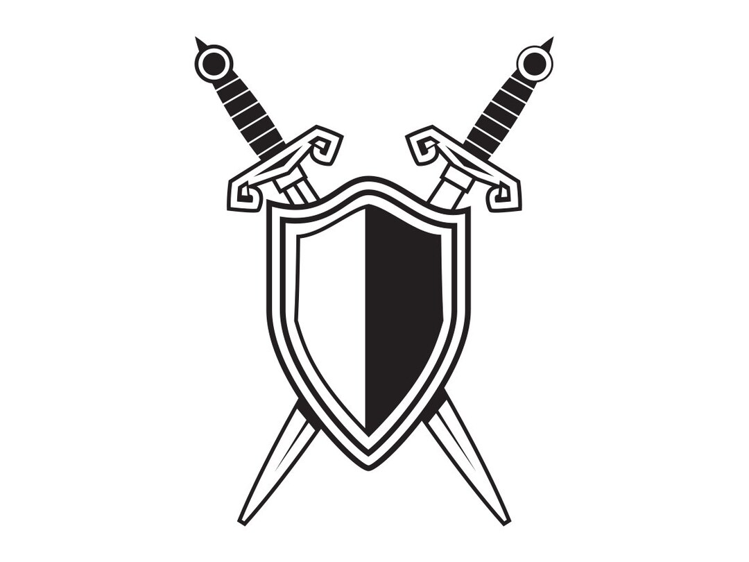Sword and Shield SVG, Armor Svg, Knight Svg, Shield Svg, Warrior Svg ...