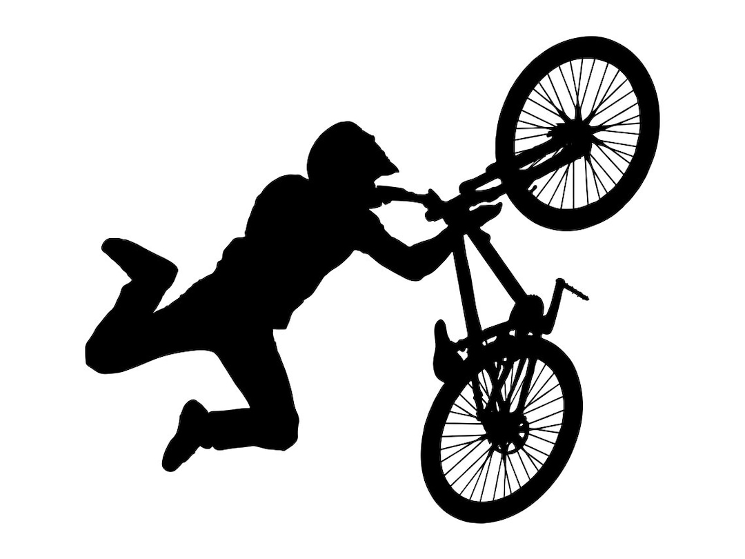 BMX SVG, BMX Bike Svg, Bmx Bicycle, Bmx Clipart, Bmx Files for Cricut ...