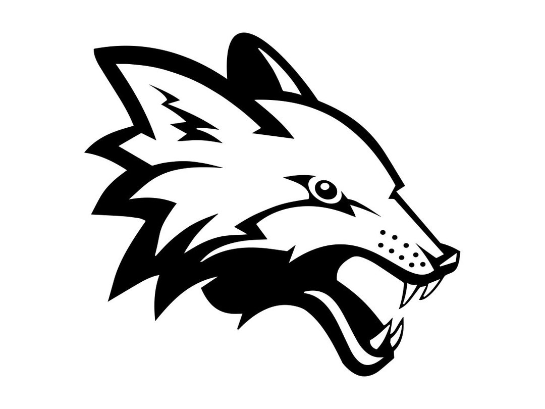 Fox Mascot Svg, Fox SVG, Fox Clipart, Fox Files for Cricut, Fox Cut ...