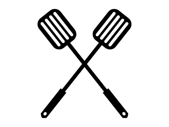 Spatula Logo SVG Kitchen SVG BBQ Spatula Clipart Spatula - Etsy