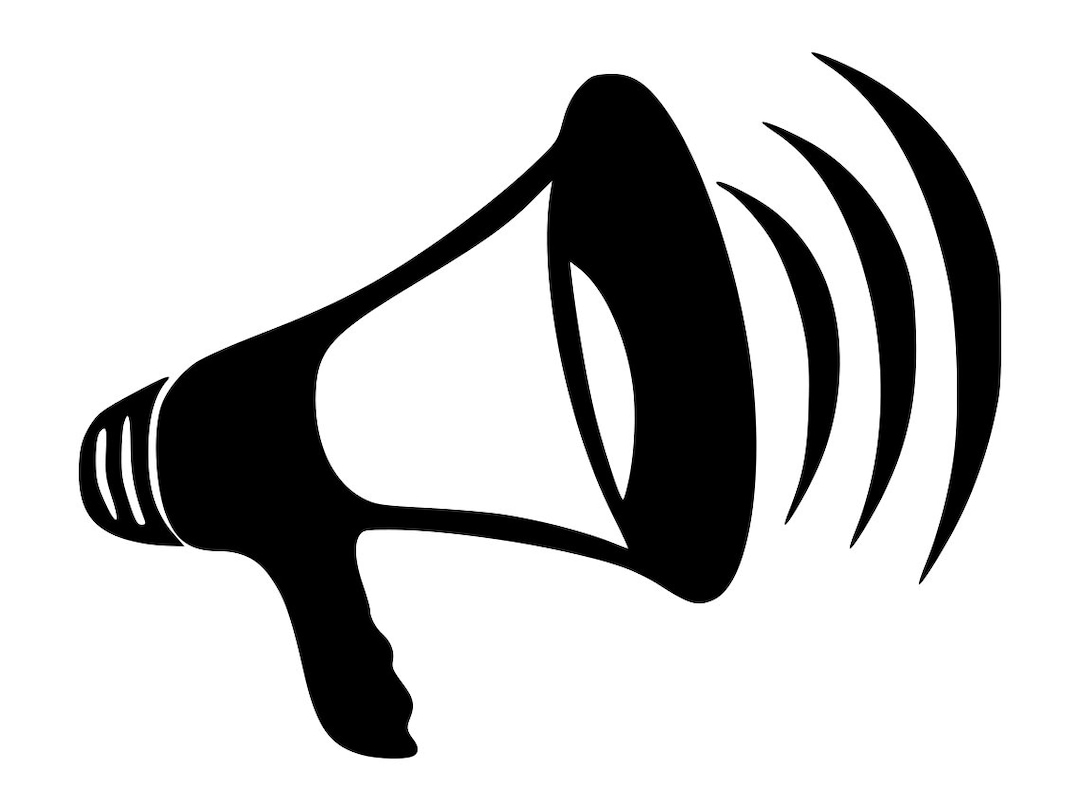 Bullhorn SVG, Megaphone SVG, Bullhorn Clipart, Bullhorn Files for ...