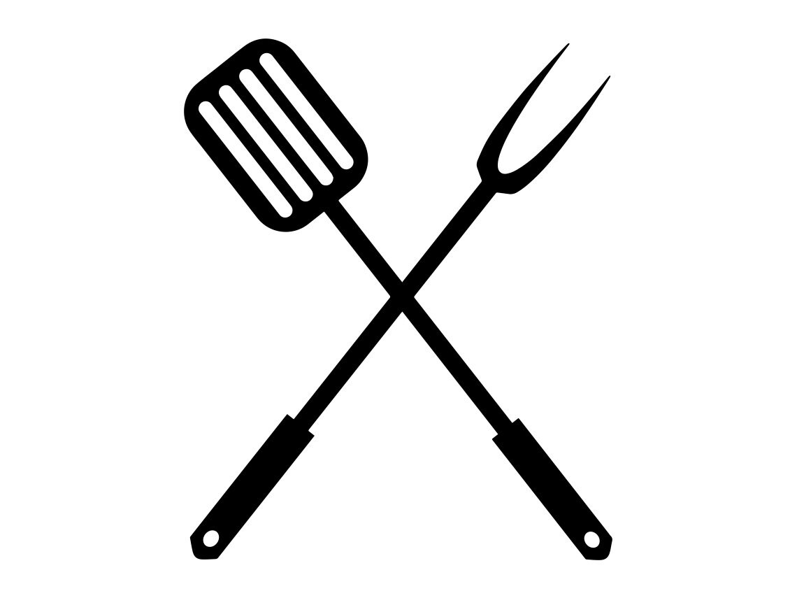 Logotipo de barbacoa SVG, Bbq SVG, Espátula, Parrilla, Parrilla ...